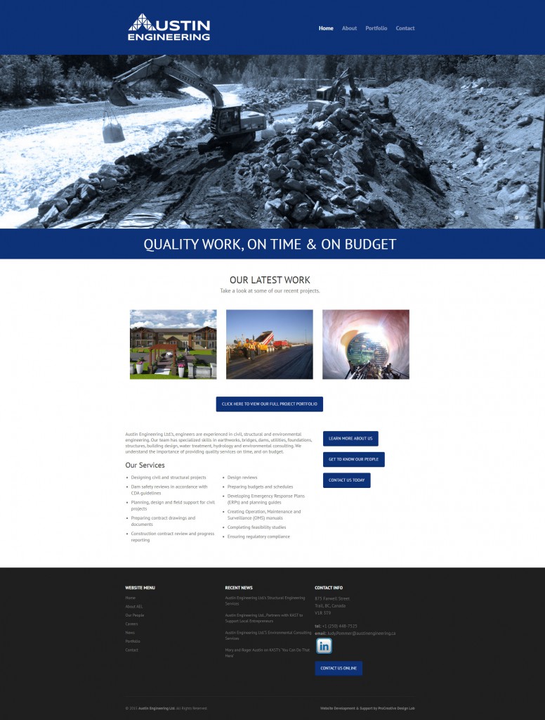 Austin Engineering Ltd. | ProCreative Labs