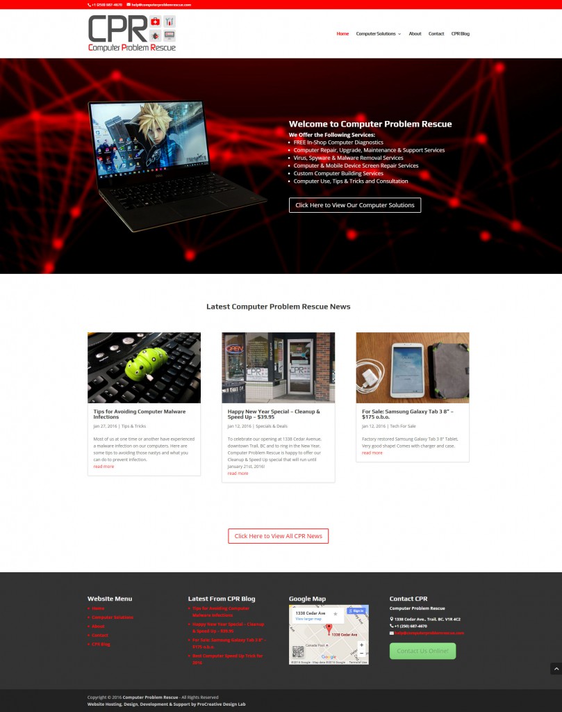 Computer Problem Rescue | ProCreative Labs